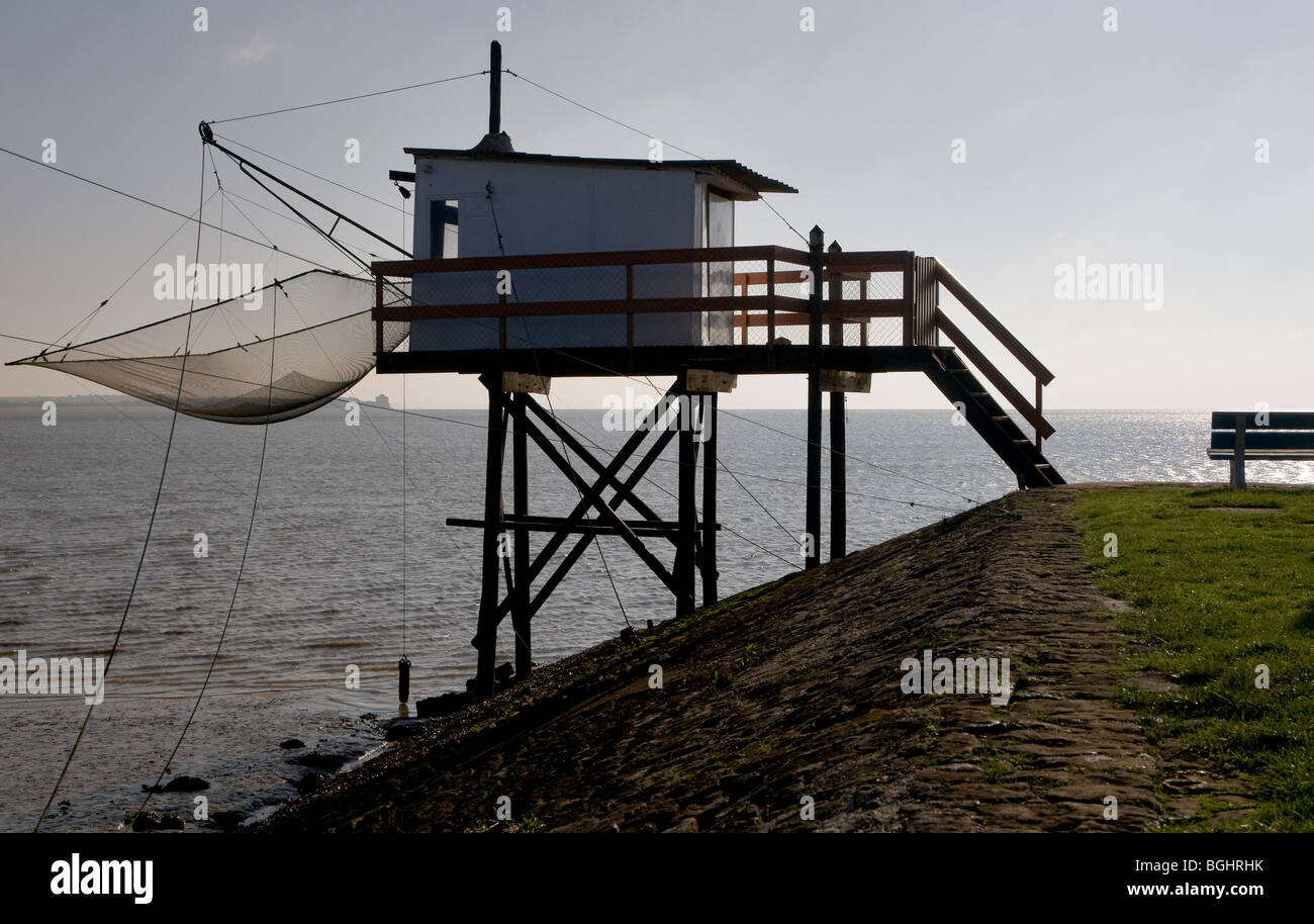 Carrelet : Fishing Platforms , square dipping net on the Gironde ...