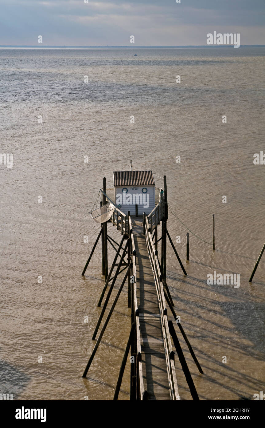 Carrelet : Fishing Platforms , square dipping net on the Gironde ...