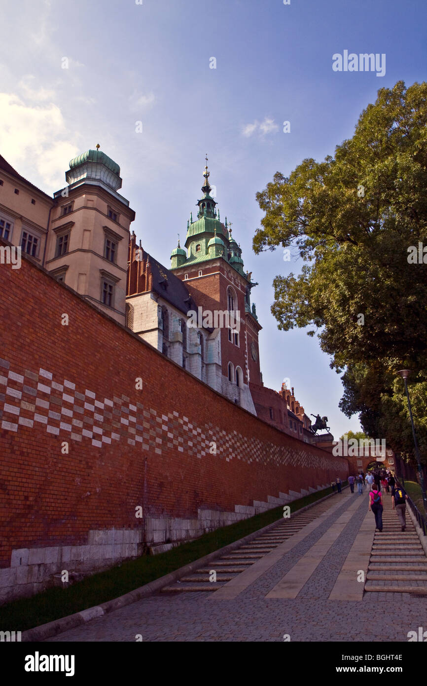 Wavel Royal Castle Stock Photo - Alamy