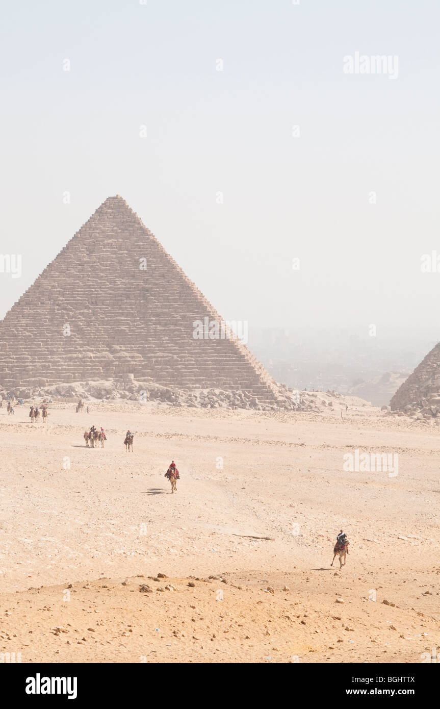 Pyramids of Giza, Cairo, Egypt, Africa Stock Photo - Alamy