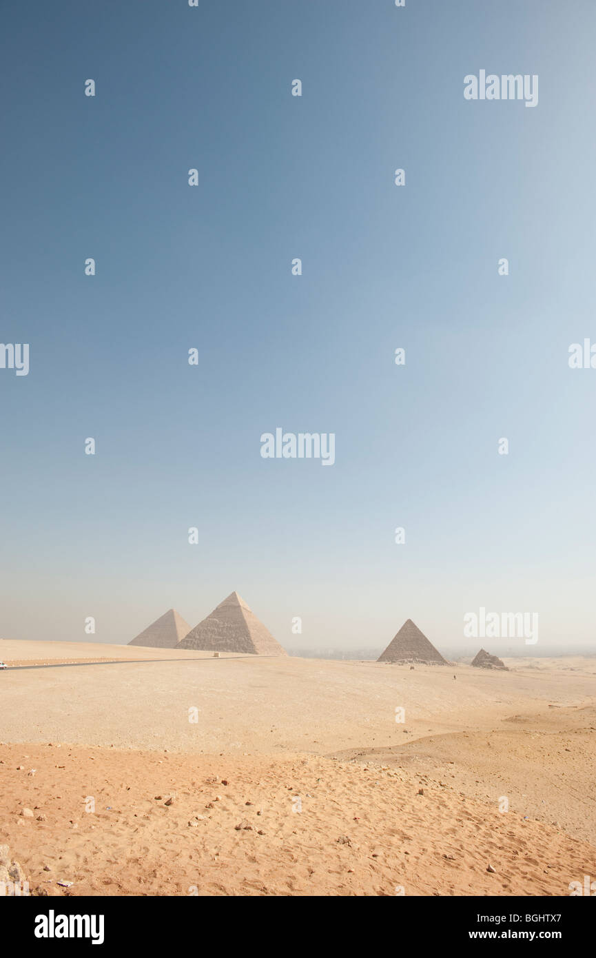 Pyramids of Giza, Cairo, Egypt, Africa Stock Photo - Alamy