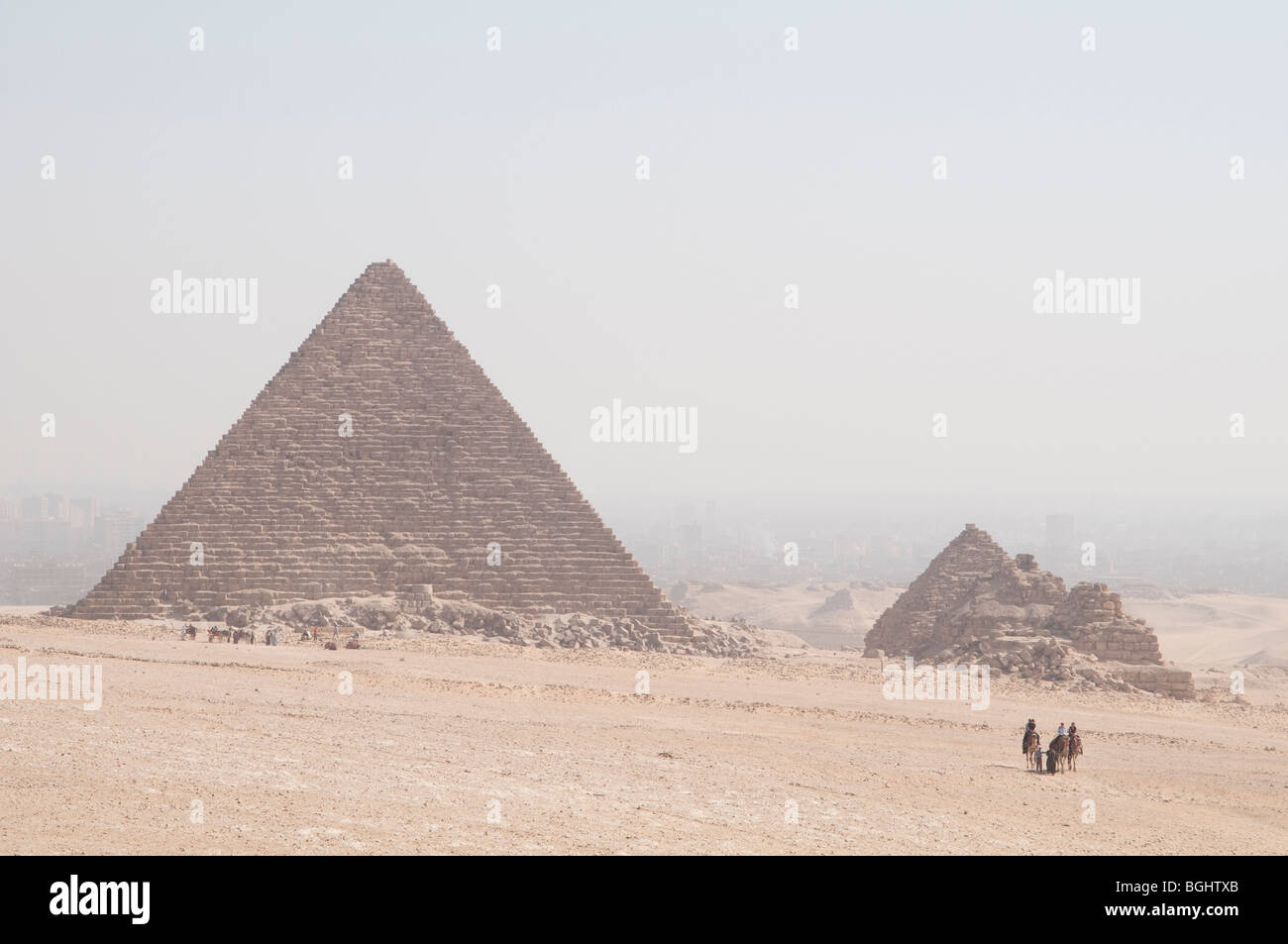 Pyramids of Giza, Cairo, Egypt, Africa Stock Photo - Alamy