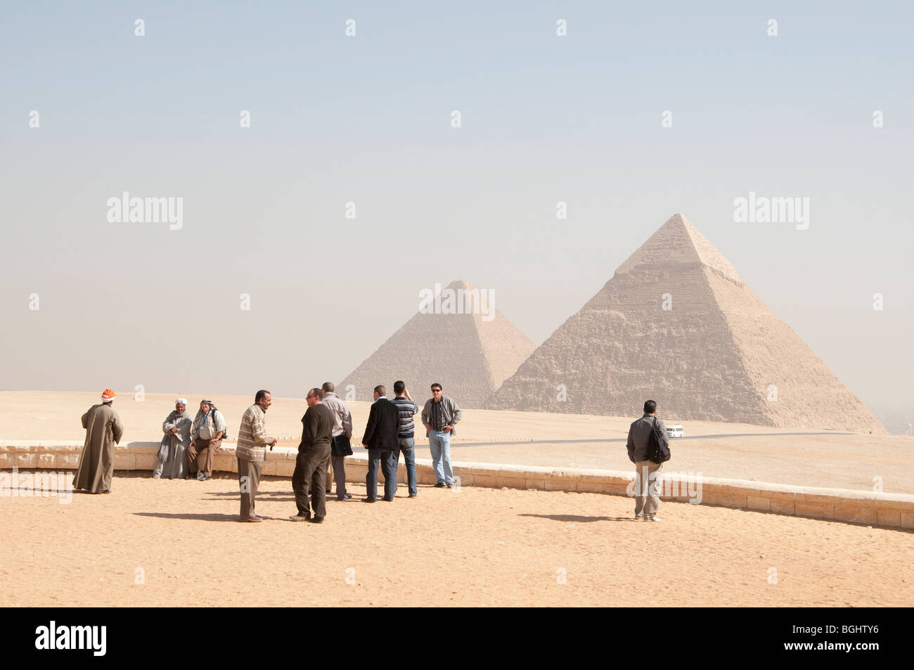 Pyramids of Giza, Cairo, Egypt, Africa Stock Photo - Alamy
