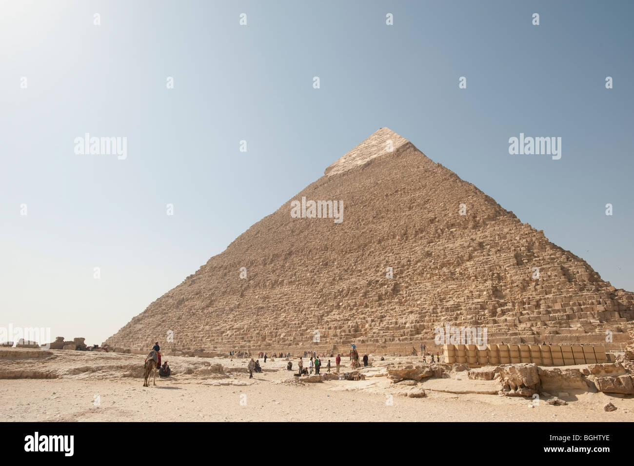 Pyramids of Giza, Cairo, Egypt, Africa Stock Photo - Alamy
