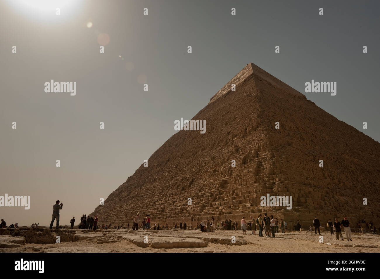 Pyramids of Giza, Cairo, Egypt, Africa Stock Photo - Alamy