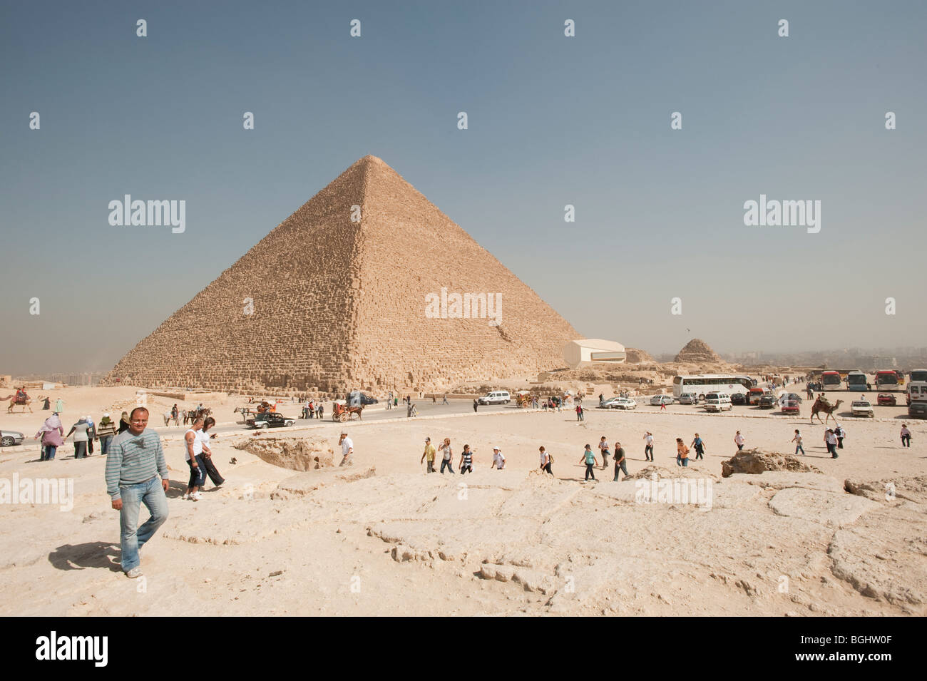 Pyramids of Giza, Cairo, Egypt, Africa Stock Photo - Alamy