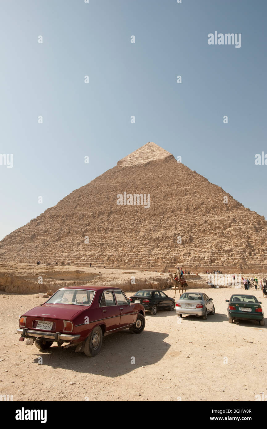 Pyramids of Giza, Cairo, Egypt, Africa Stock Photo - Alamy