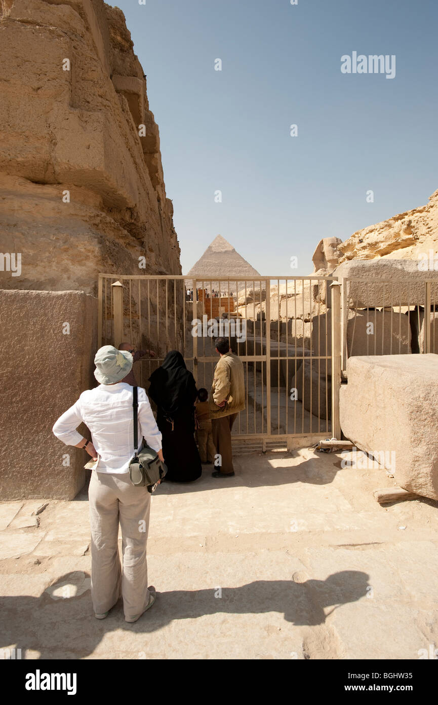 Pyramids of Giza, Cairo, Egypt, Africa Stock Photo - Alamy
