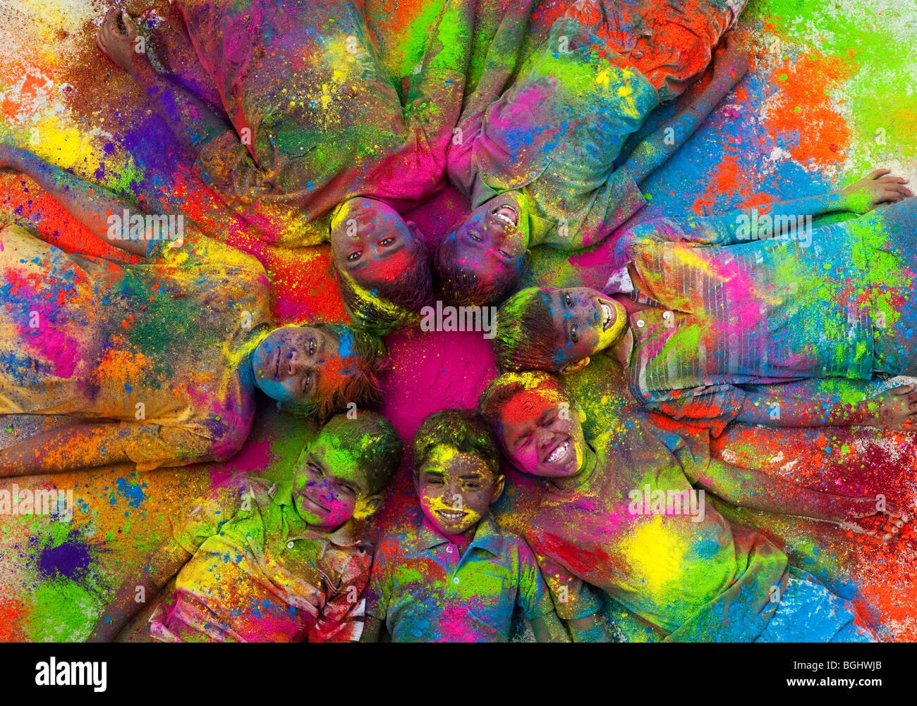 Indian village boy laughing hi-res stock photography and images - Alamy