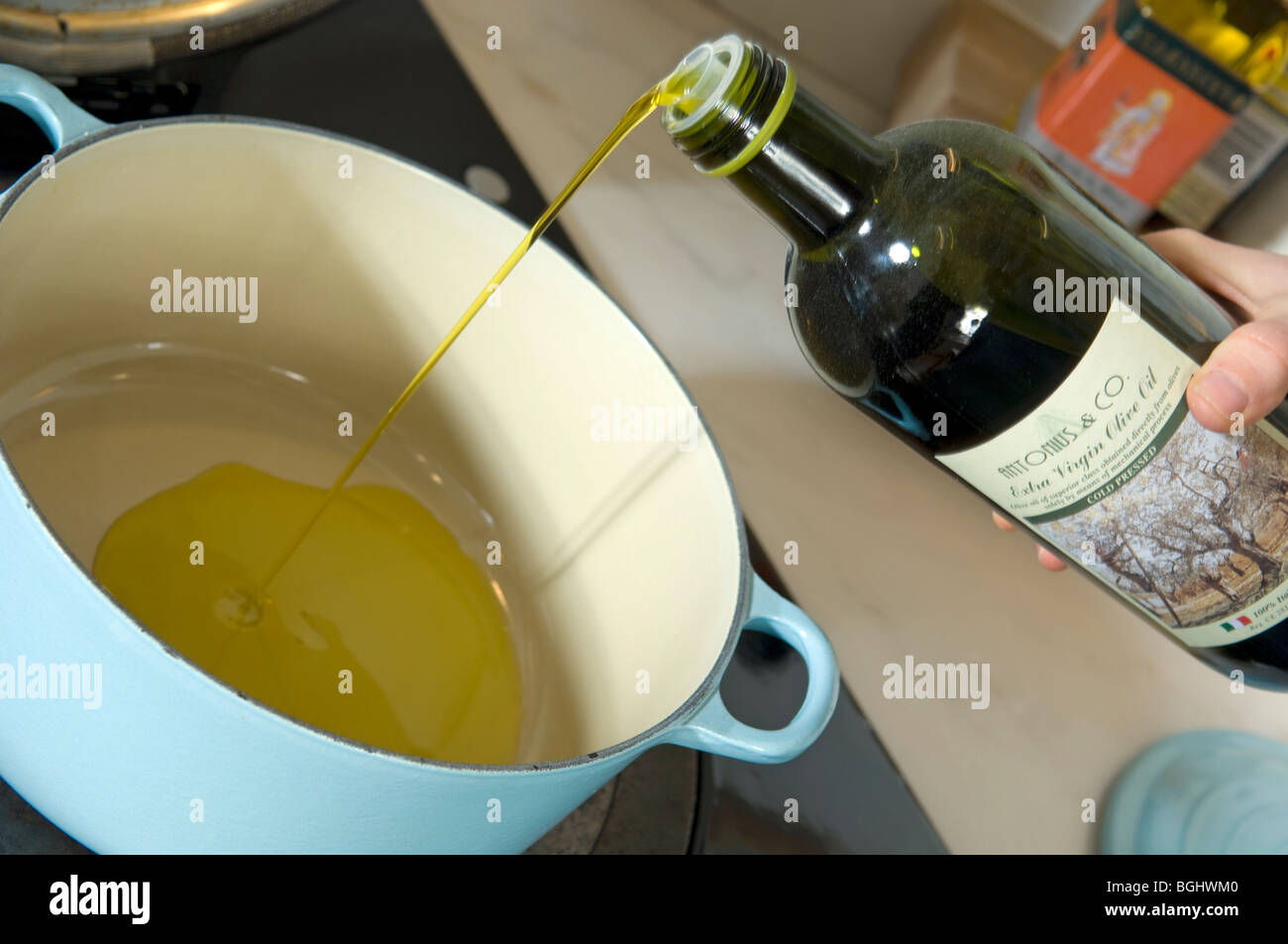 Creuset oil hi-res stock photography and images - Alamy
