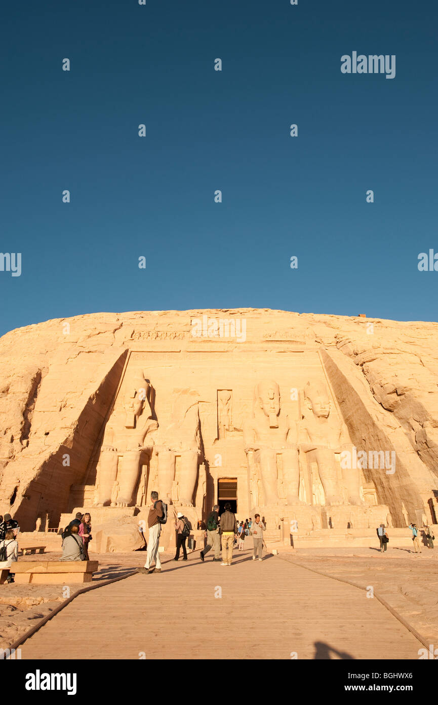 Relocated temples at Abu Simbel, Egypt, Africa Stock Photo - Alamy