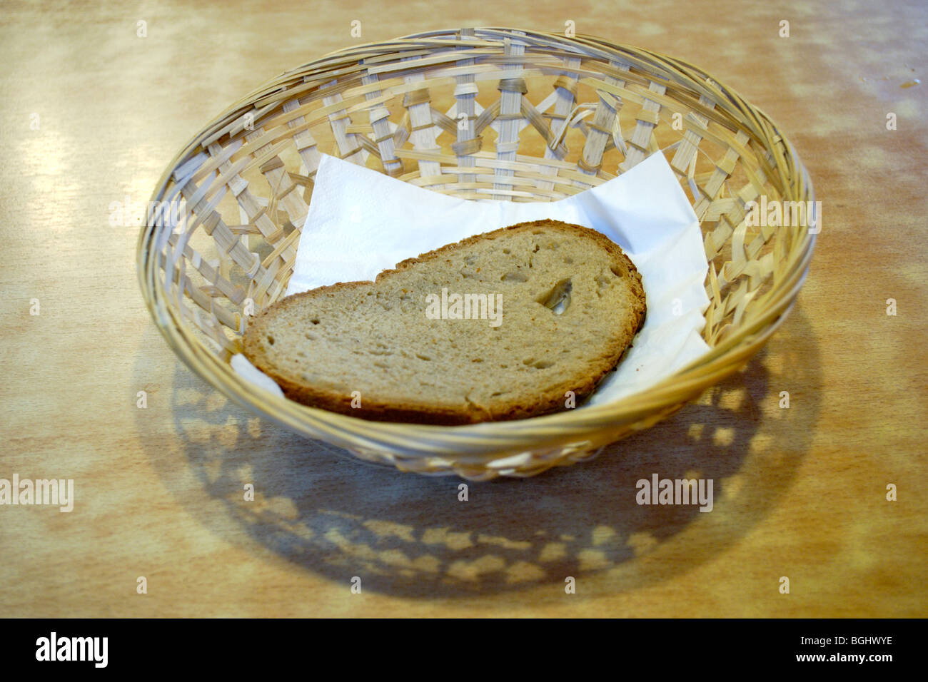 A slice of bread Stock Photo - Alamy