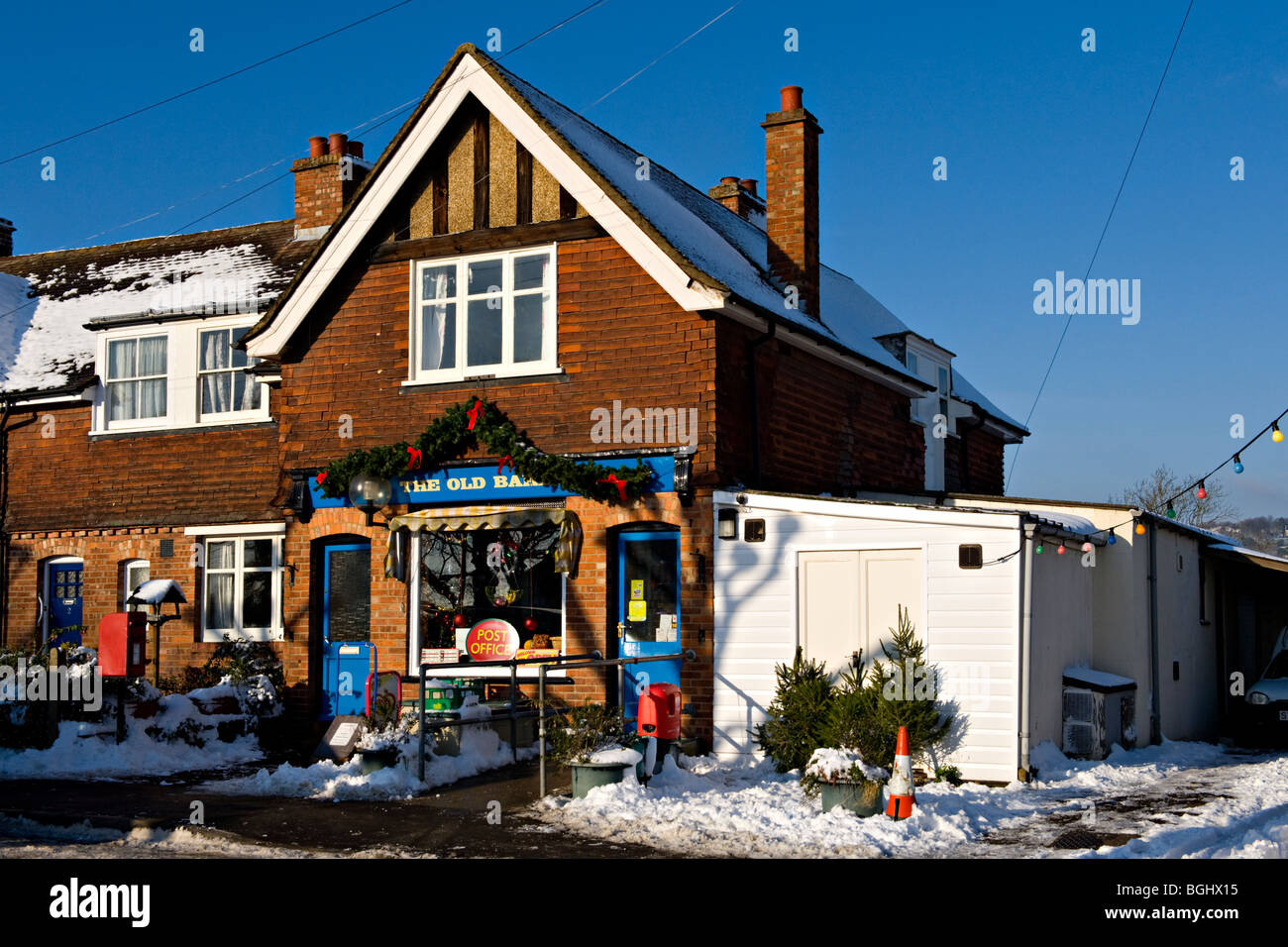 Weald Post Office and Store, Weald Village, Kent, England Stock Photo ...