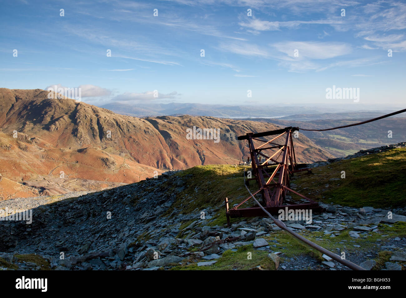 Blue slate mine hi-res stock photography and images - Alamy