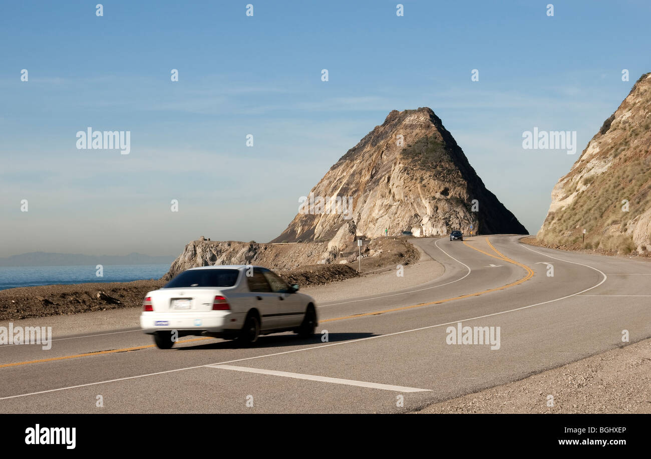 Rock slide highway hi-res stock photography and images - Alamy