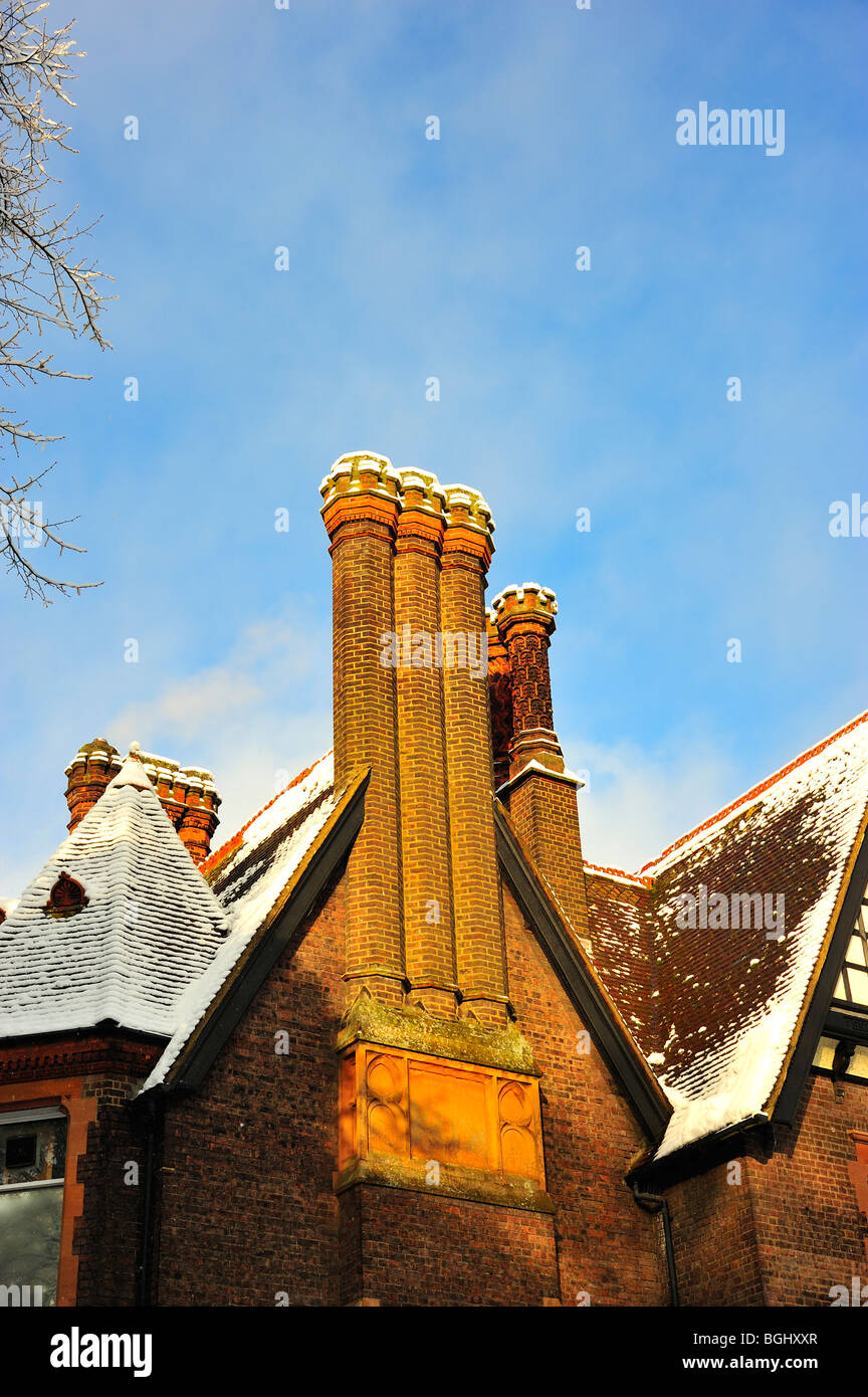 Tall victorian chimneys hi-res stock photography and images - Alamy