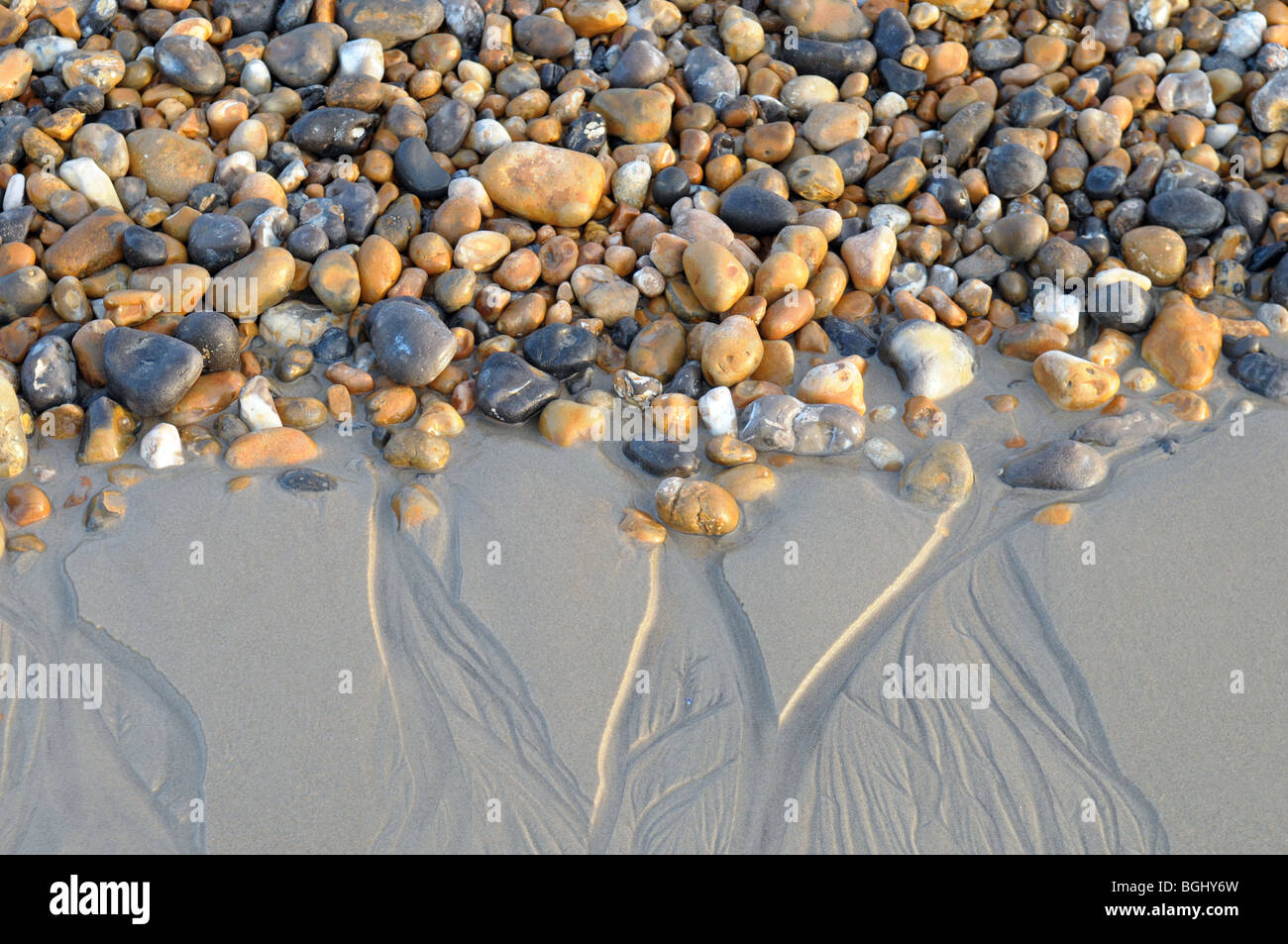 Water sand pebbles hi-res stock photography and images - Alamy