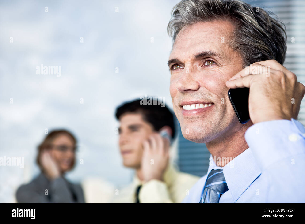 Mobile Phone Businessman High Resolution Stock Photography and Images ...