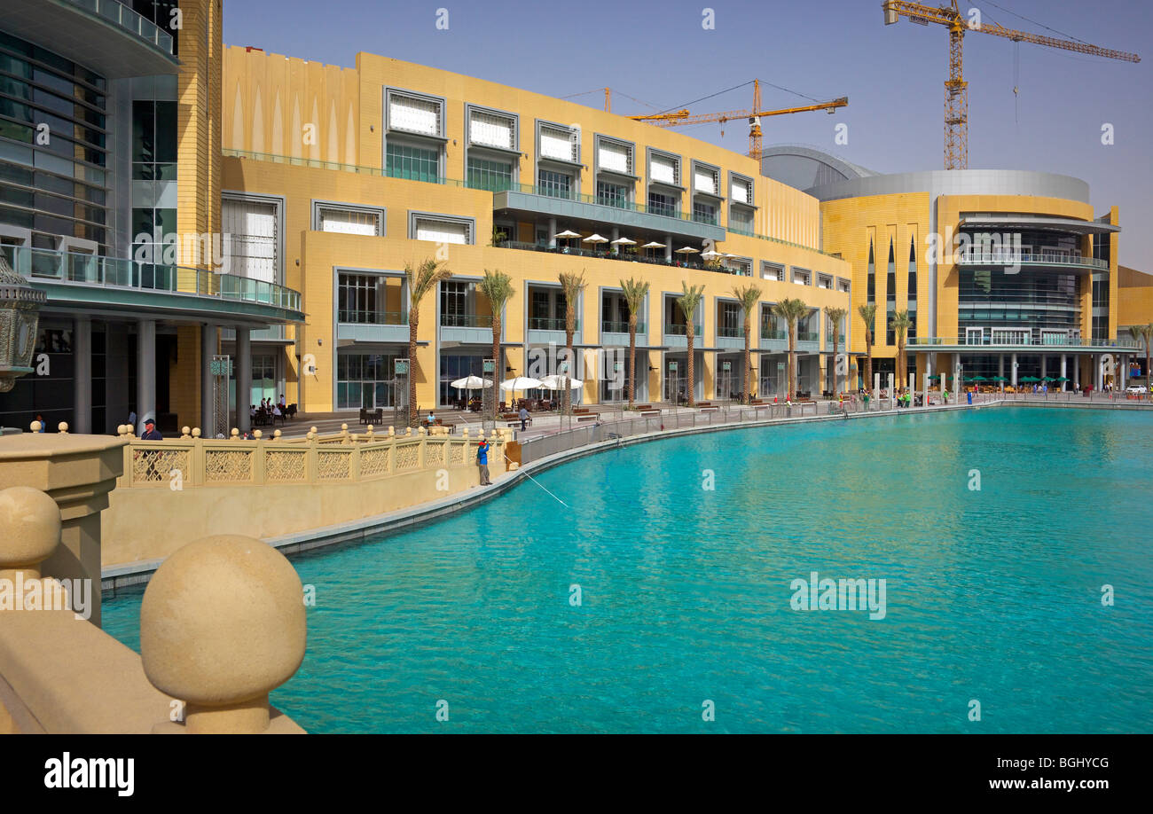 Part of the Dubai Marina development Stock Photo - Alamy