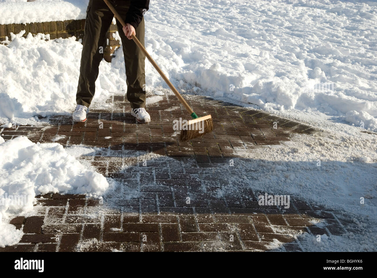 Clearing after snow on hi-res stock photography and images - Alamy