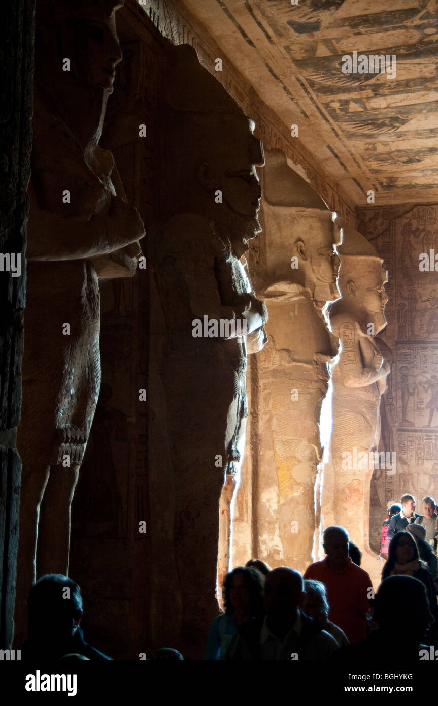 Relocated temples at Abu Simbel, Egypt, Africa Stock Photo - Alamy