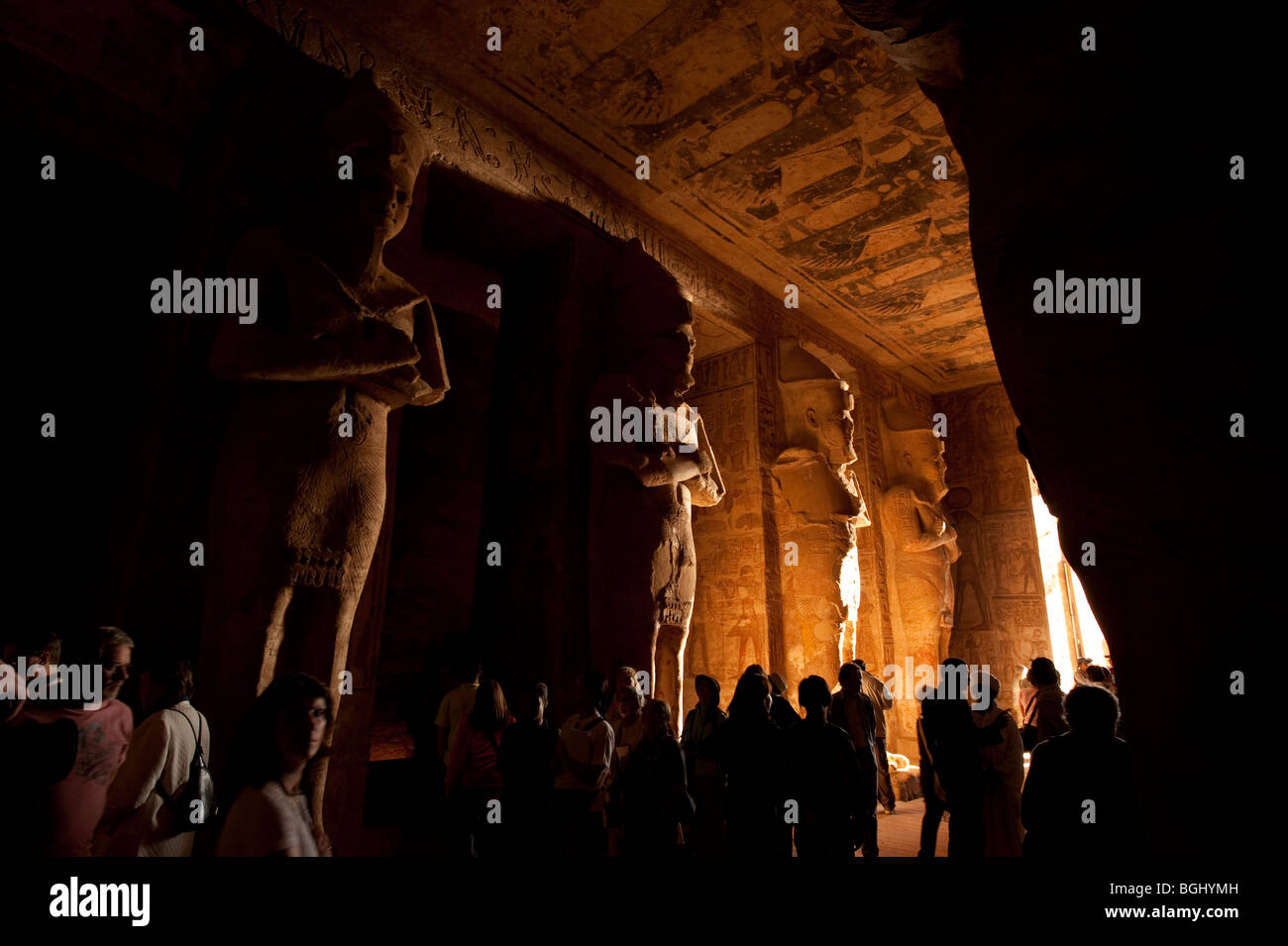 Relocated temples at Abu Simbel, Egypt, Africa Stock Photo - Alamy