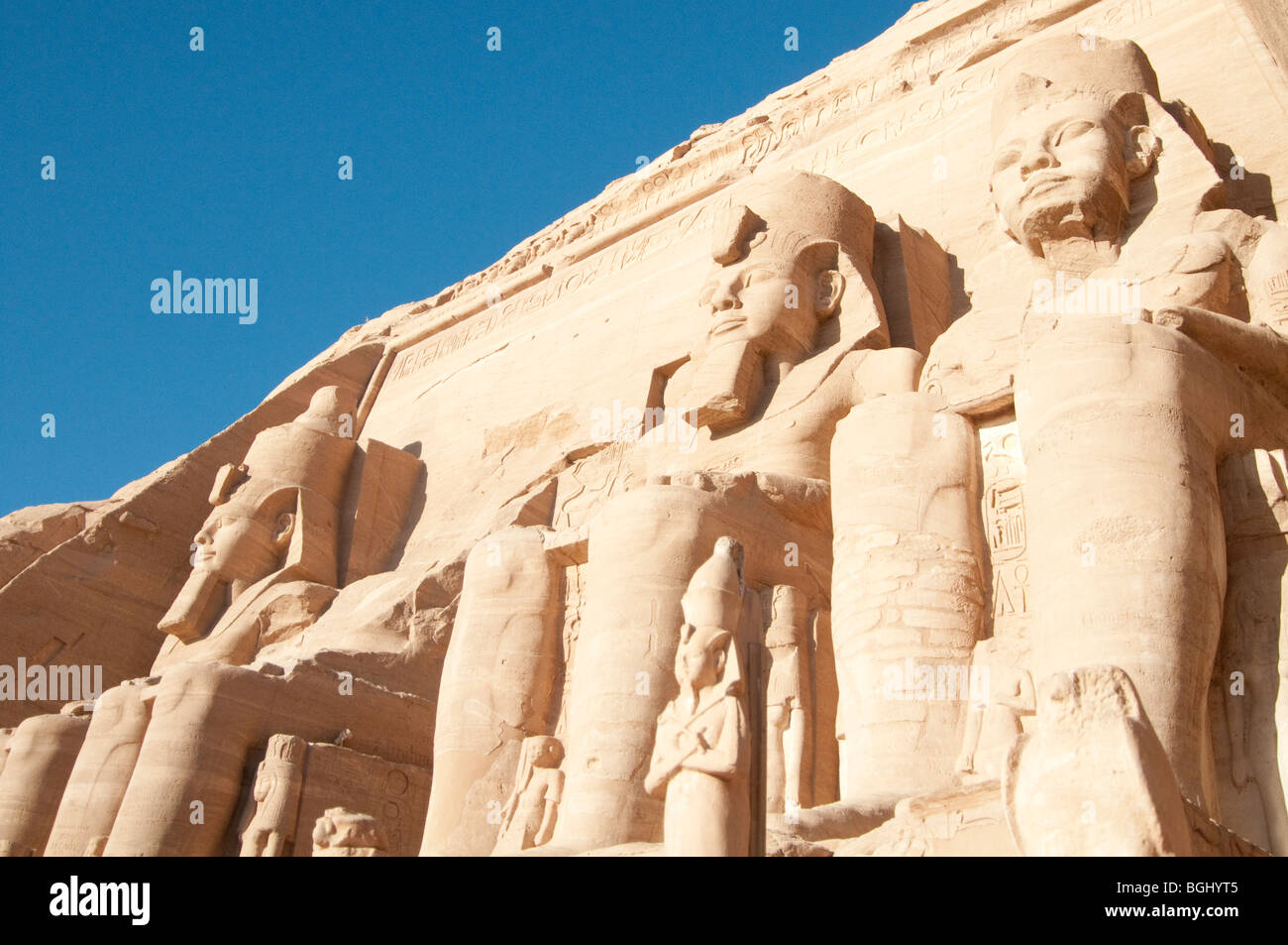 Relocated temples at Abu Simbel, Egypt, Africa Stock Photo - Alamy