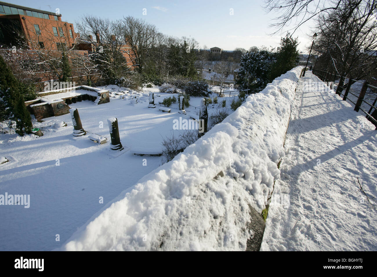 Chester roman uk gardens hi-res stock photography and images - Alamy