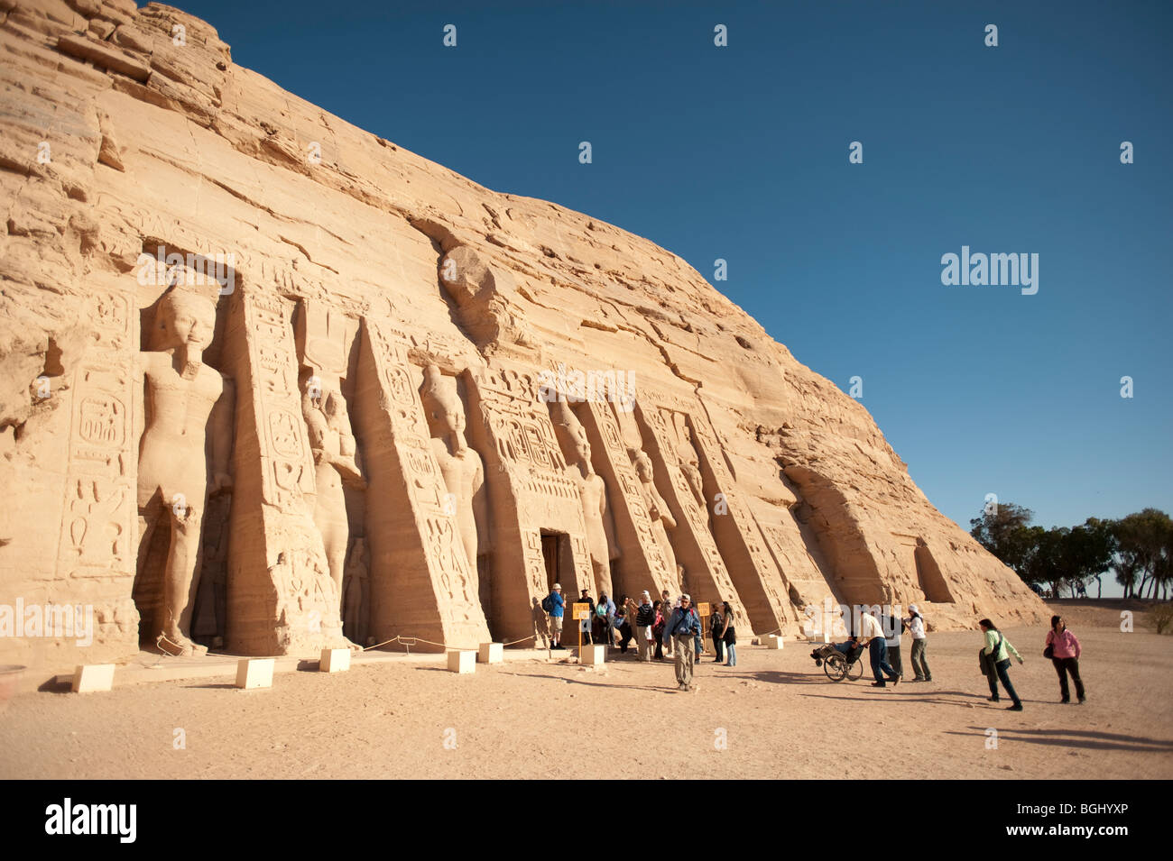 Relocated temples at Abu Simbel, Egypt, Africa Stock Photo - Alamy