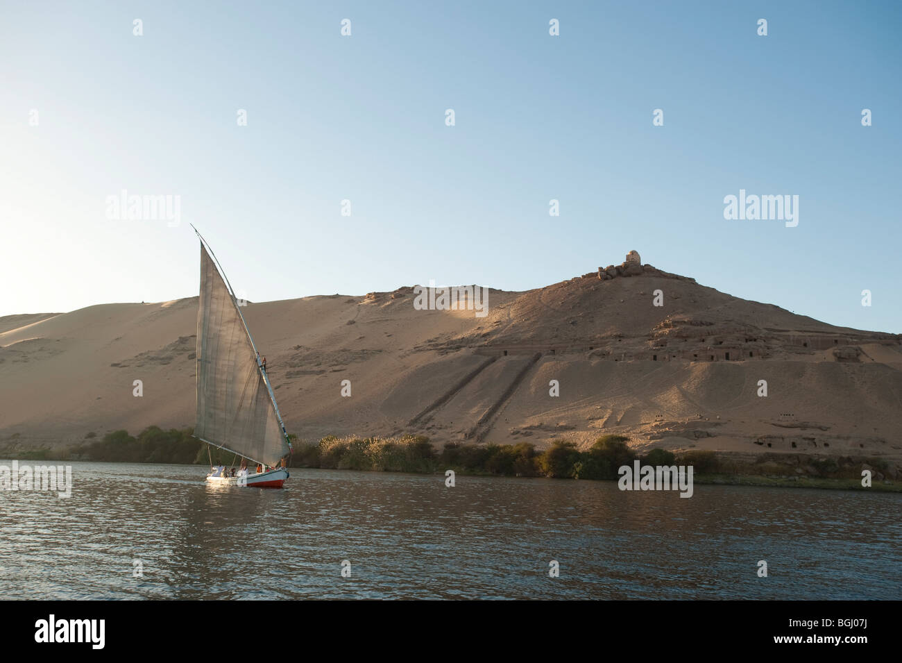 Felucca aswan egypt nile hi-res stock photography and images - Alamy