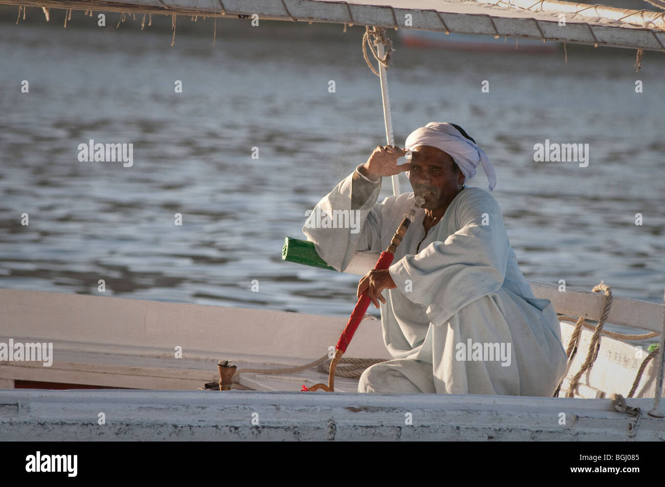 Felucca boats on the Nile in Aswan, Egypt, Africa Stock Photo - Alamy