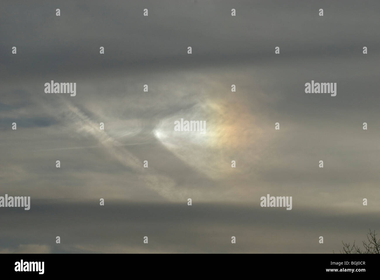 Sundog parhelion hi-res stock photography and images - Alamy