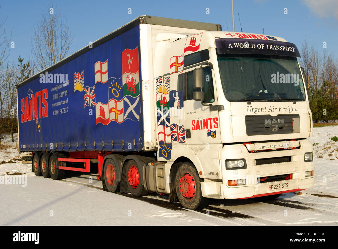 Articulated Lorry Stuck High Resolution Stock Photography and Images ...
