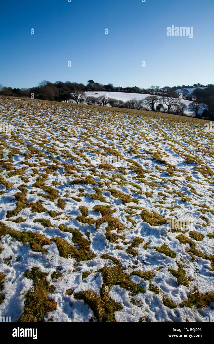 Melting Snow Field Stock Photo - Alamy Melting Snow Field Stock Photo - Alamy