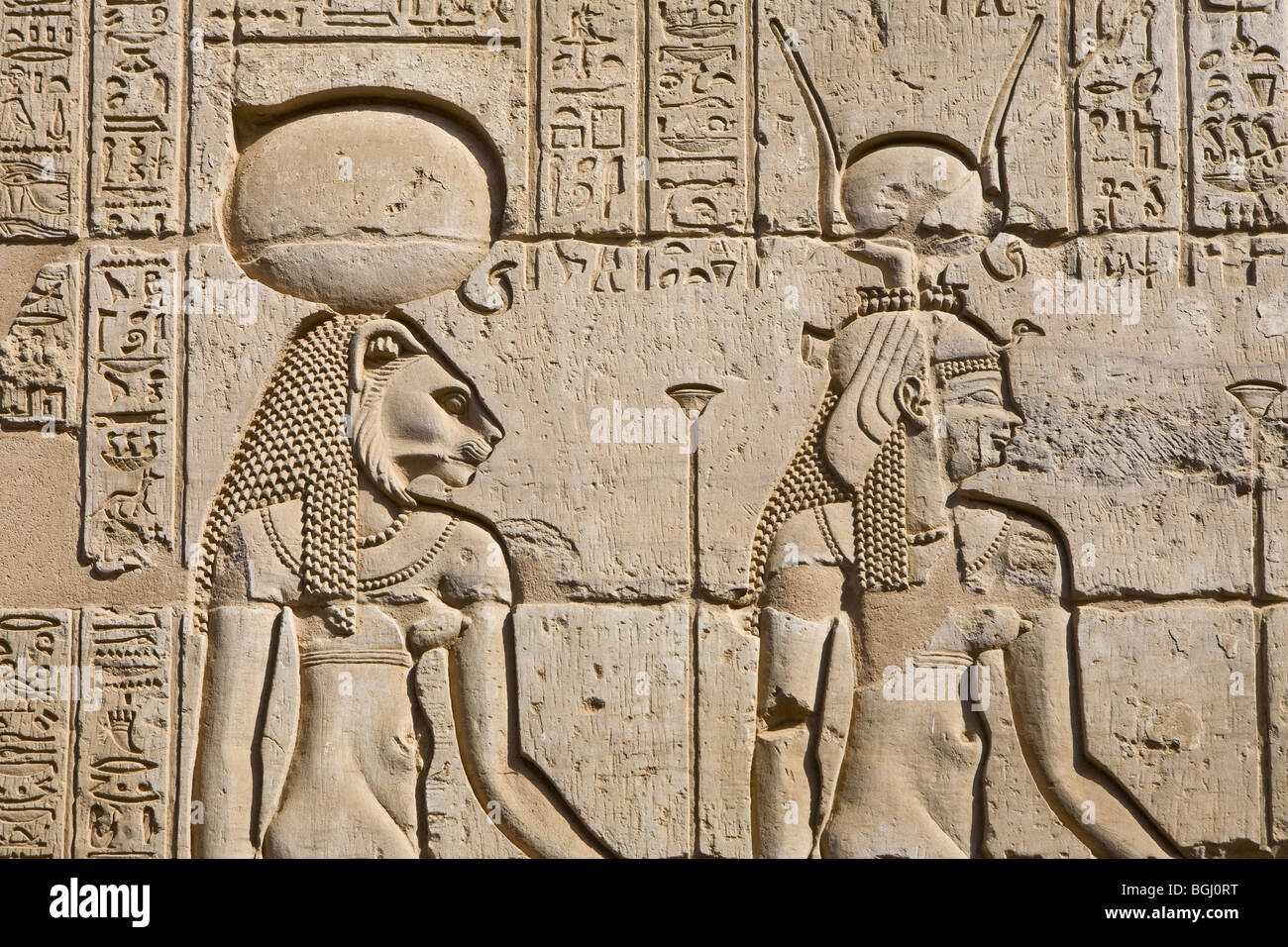 The Temple of Haroeris and Sobek at Kom Ombo in the Nile Valley, Upper ...