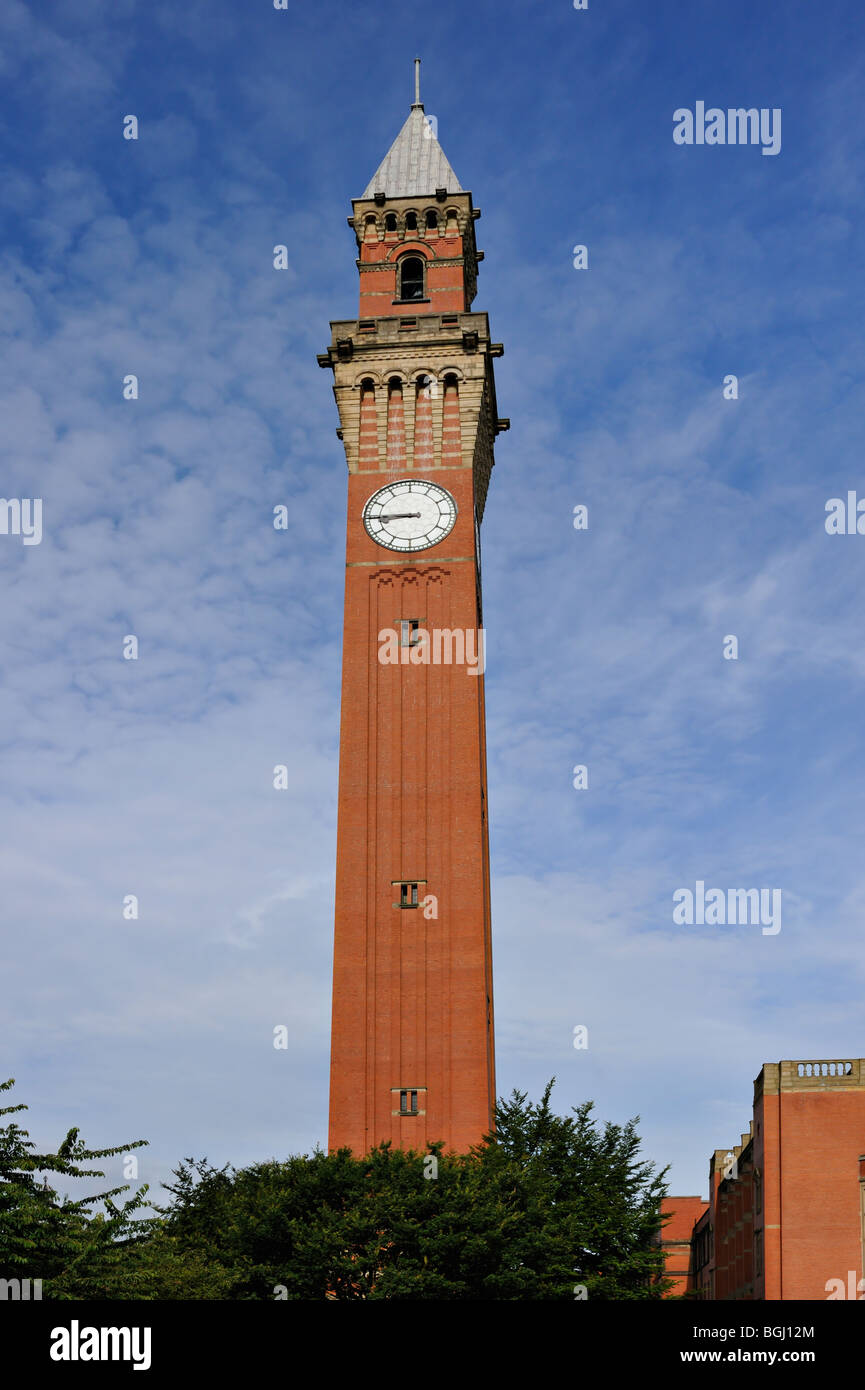 BIRMINGHAM, UK - JULY 16, 2009: The University of Birmingham Clock ...