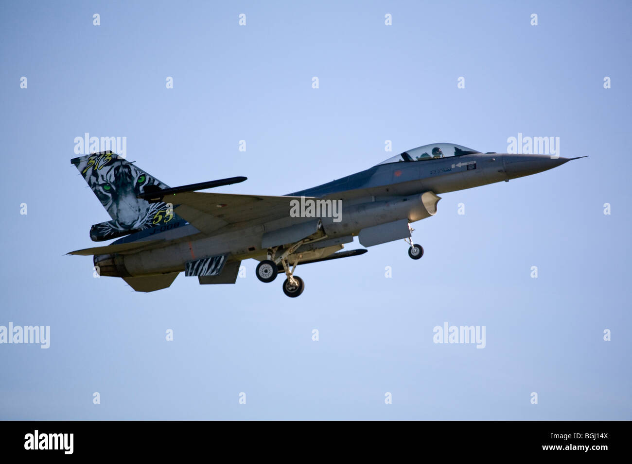 RNLAF F-16 at RAF Leuchars Airshow 2009, Fife, Scotland Stock Photo - Alamy