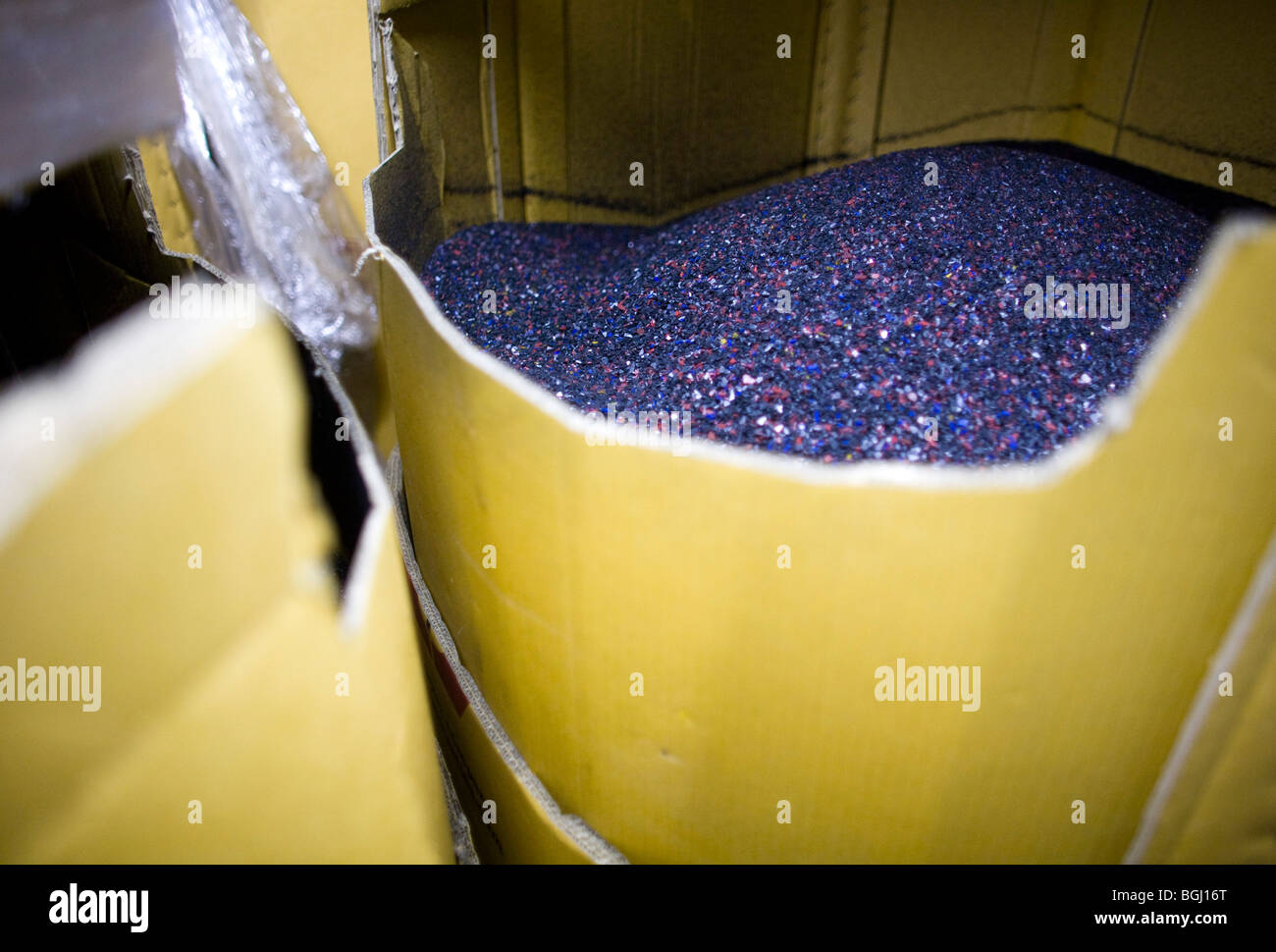 The United Record Pressing plant. Raw Vinyl Stock Photo - Alamy