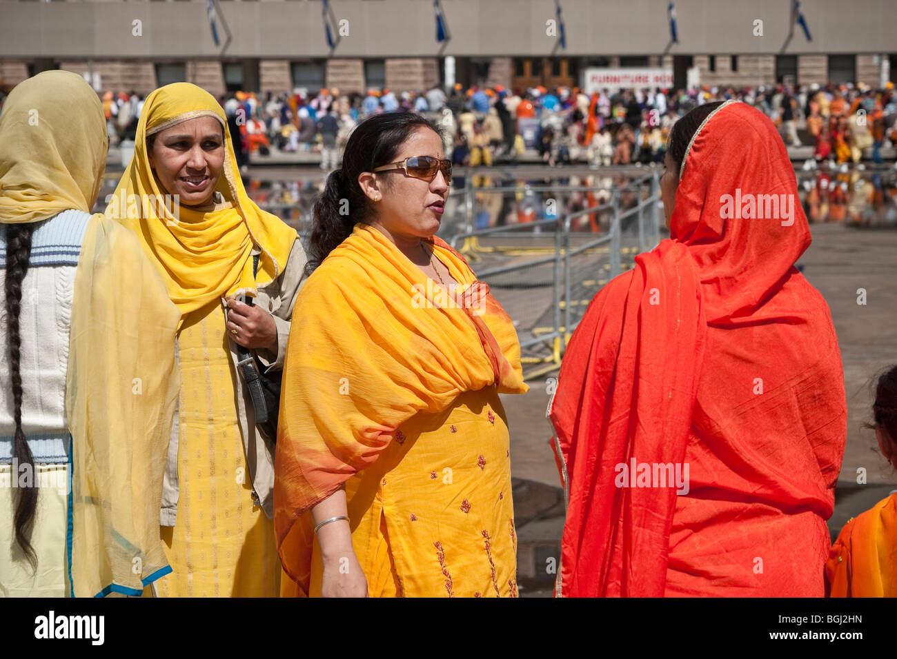 Annual spring Vaisakhi parade in Toronto, celebrating the Sikh culture ...