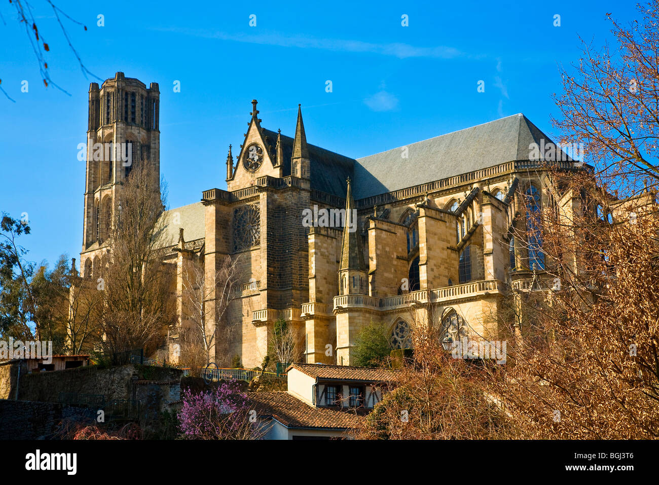 SAINT-ETIENNE CATHEDRAL, LIMOGES Stock Photo - Alamy