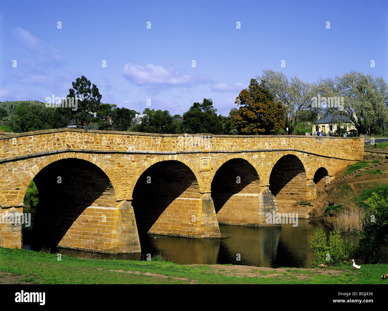 Richmond Bridge Tasmania Australia Stock Photo - Alamy