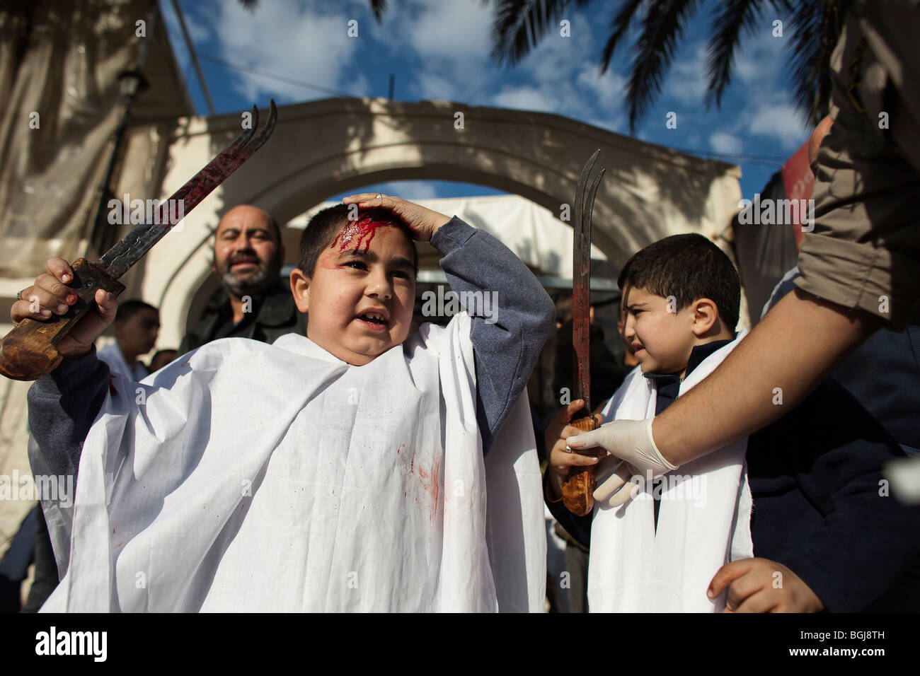Celebration of Ashura in Nabatieh / Lebanon Stock Photo - Alamy