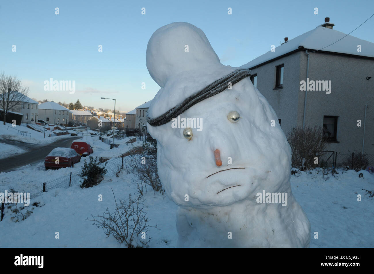 Sad Snowman High Resolution Stock Photography and Images - Alamy