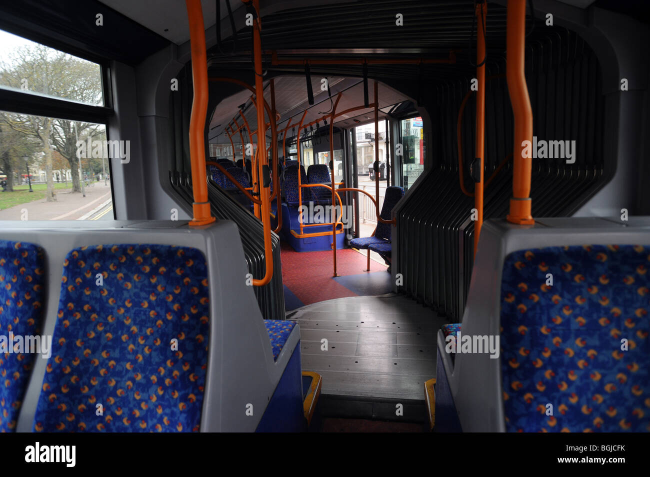 Inside of bus uk hi-res stock photography and images - Alamy