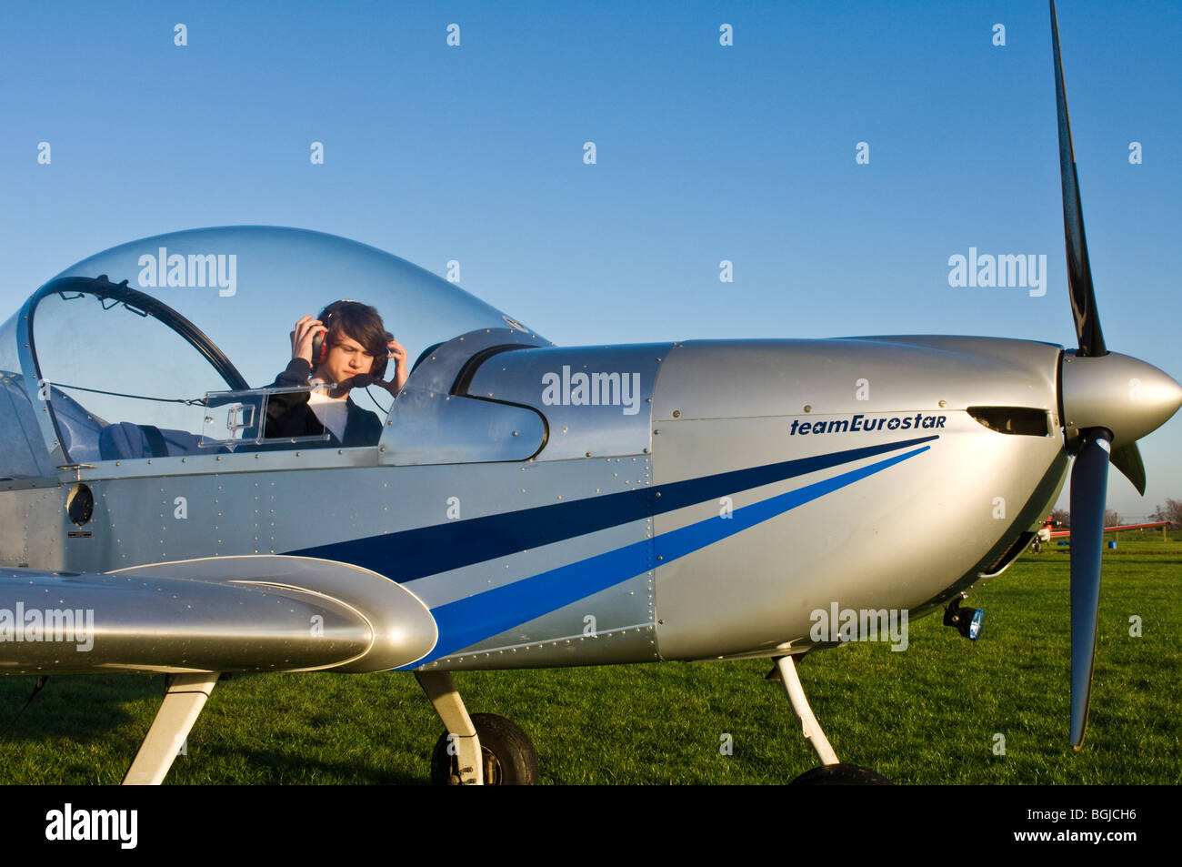 Microlight Aircraft Sky Stock Photos & Microlight Aircraft Sky Stock ...