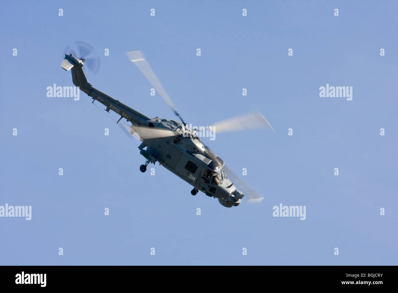 Lynx HAS.Mk.3 from the Royal Navy display team Black Cats at RAF ...