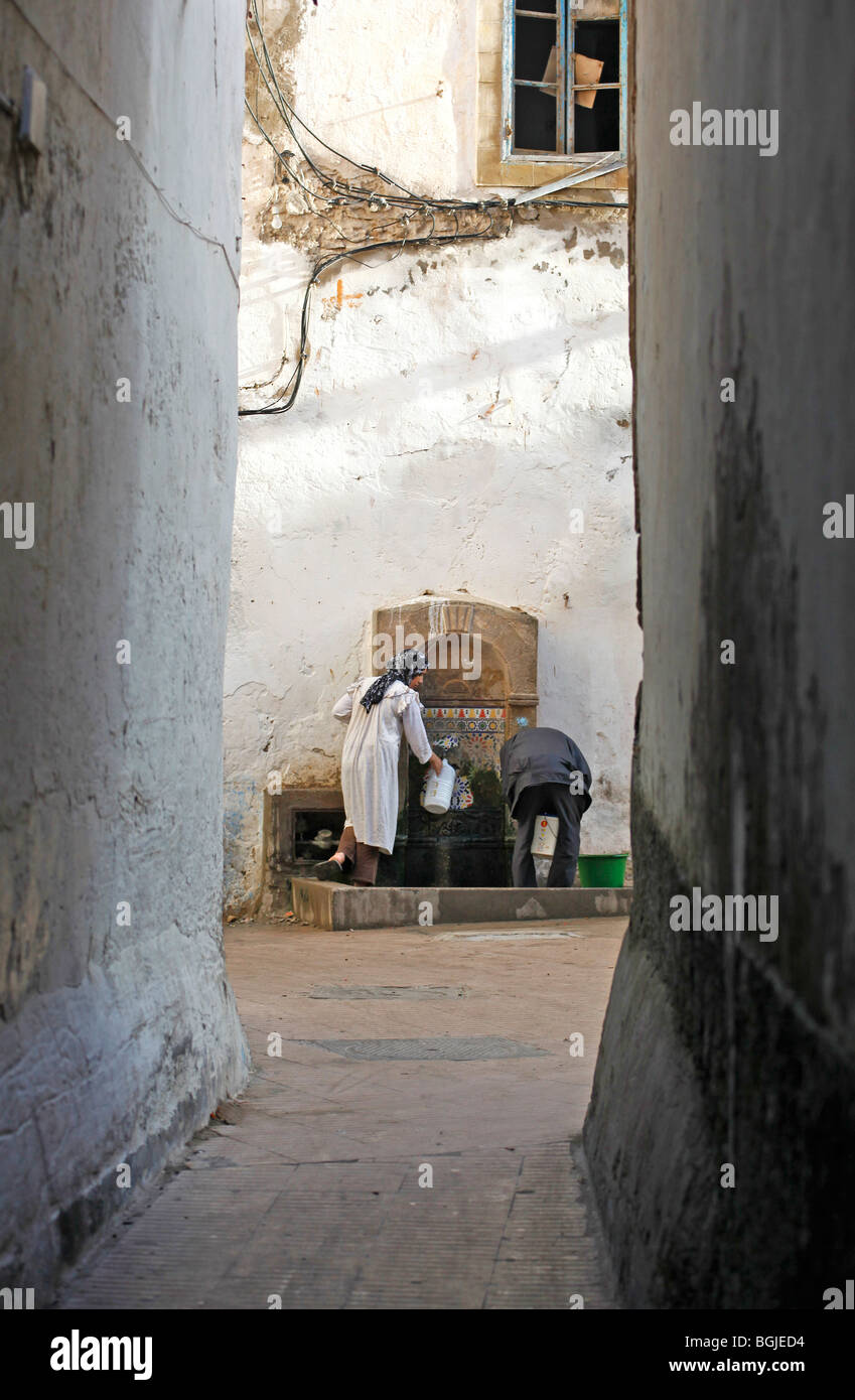 Communal water tap hi-res stock photography and images - Alamy