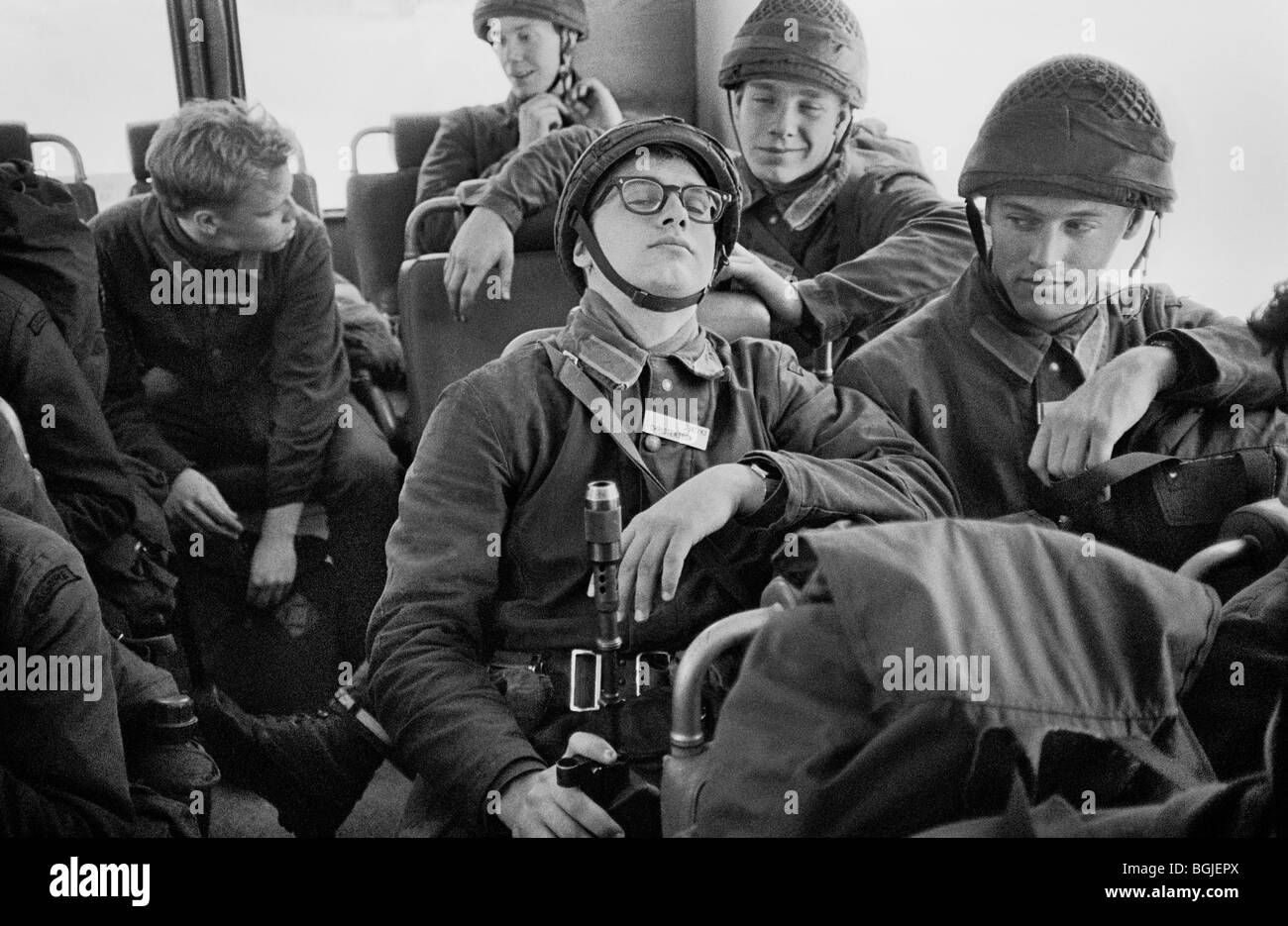 Swedish conscript soldiers during maneuvers 1988. K3 Ranger Battalion ...