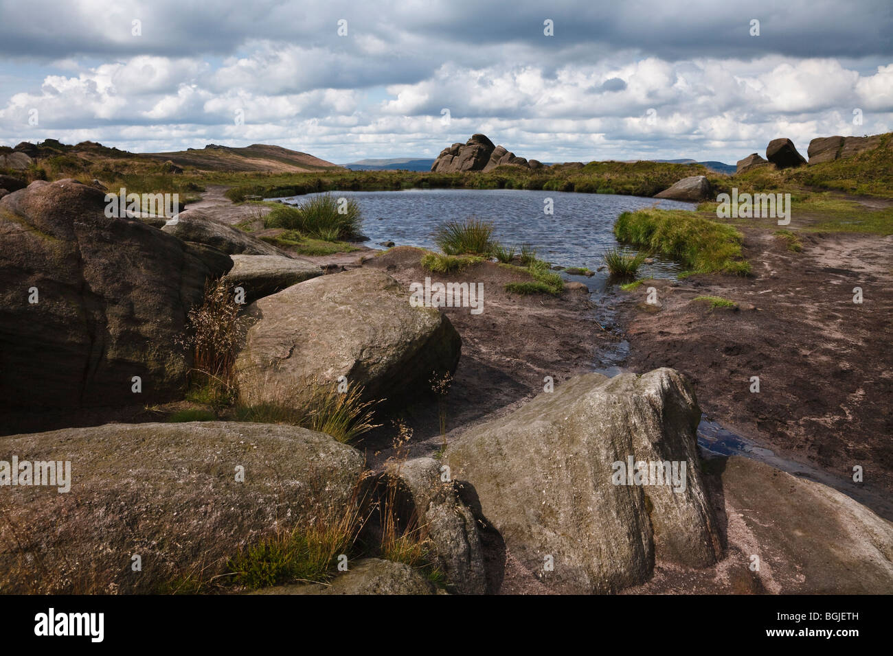 Doxey Pool, The Roaches, Peak District National Park, Staffordshire ...
