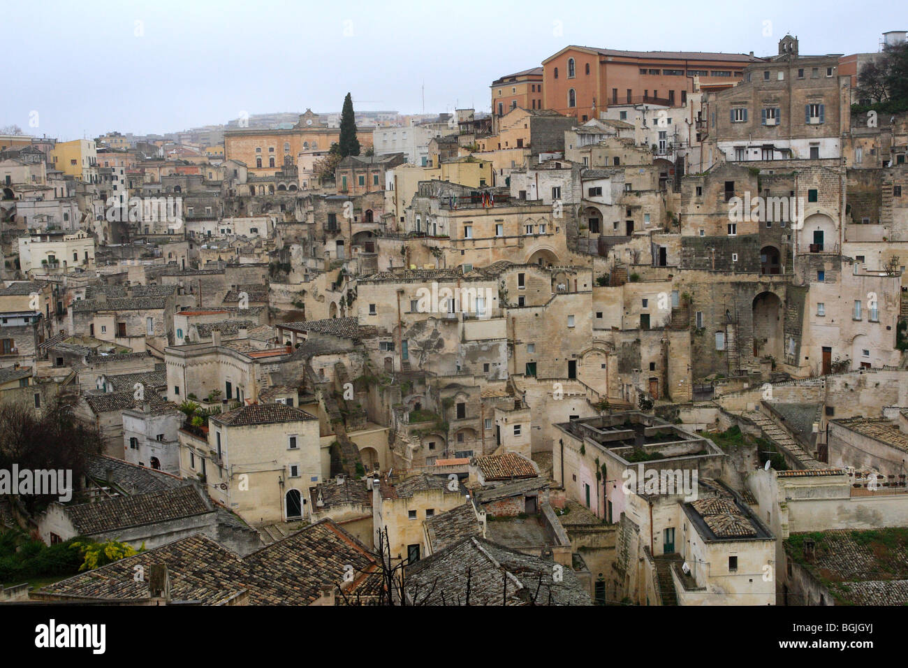 citiscape of matera, ancient town in italy Stock Photo - Alamy
